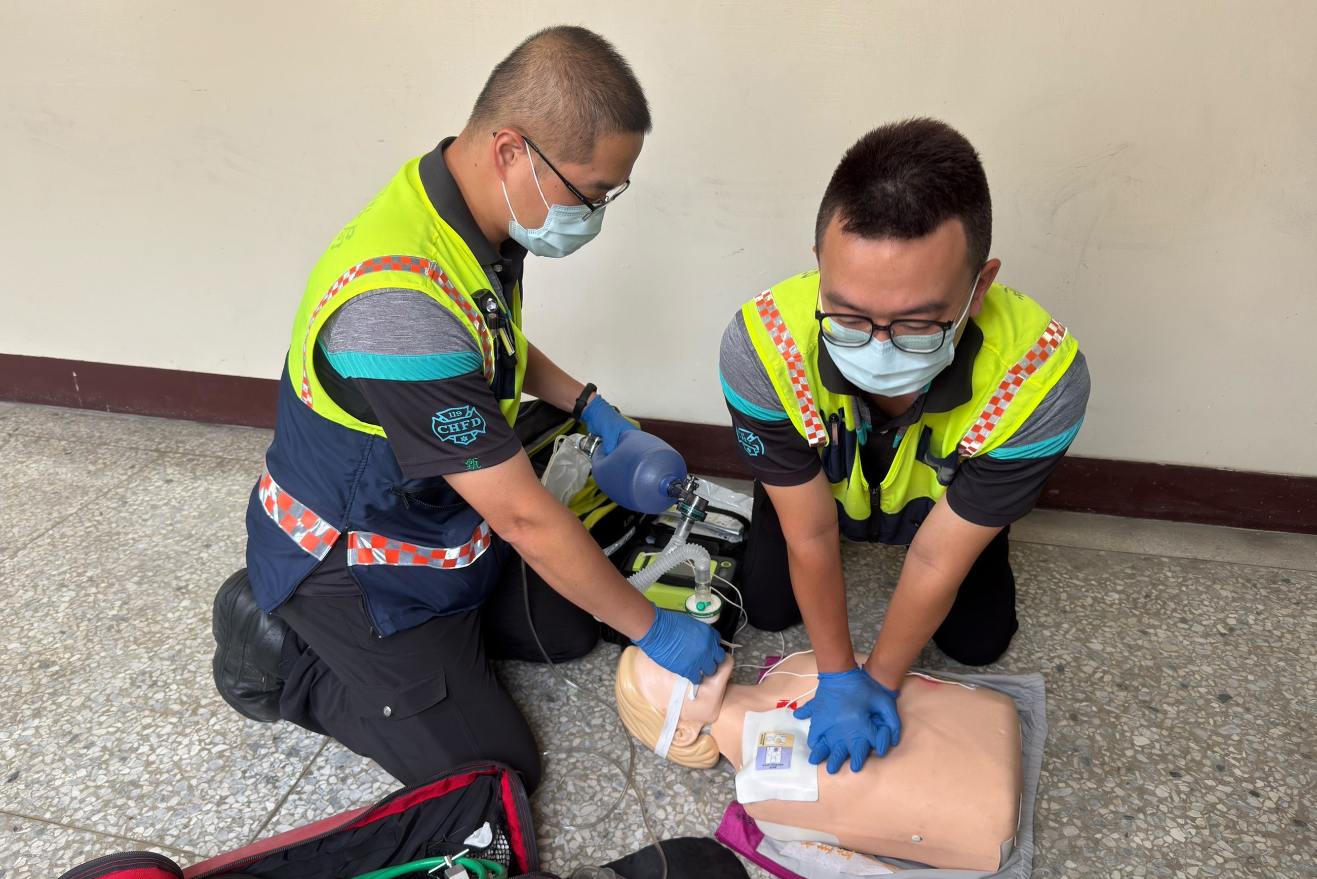 台灣民眾電子報 | 彰化消防與彰基強強聯手 OHCA個案逆轉生死